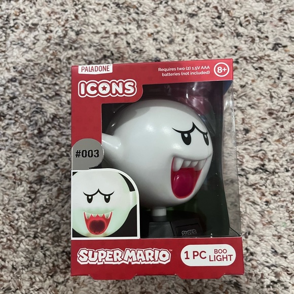 Paladone | Other | Nintendo Super Mario Boo Night Light 03 Lamp ...